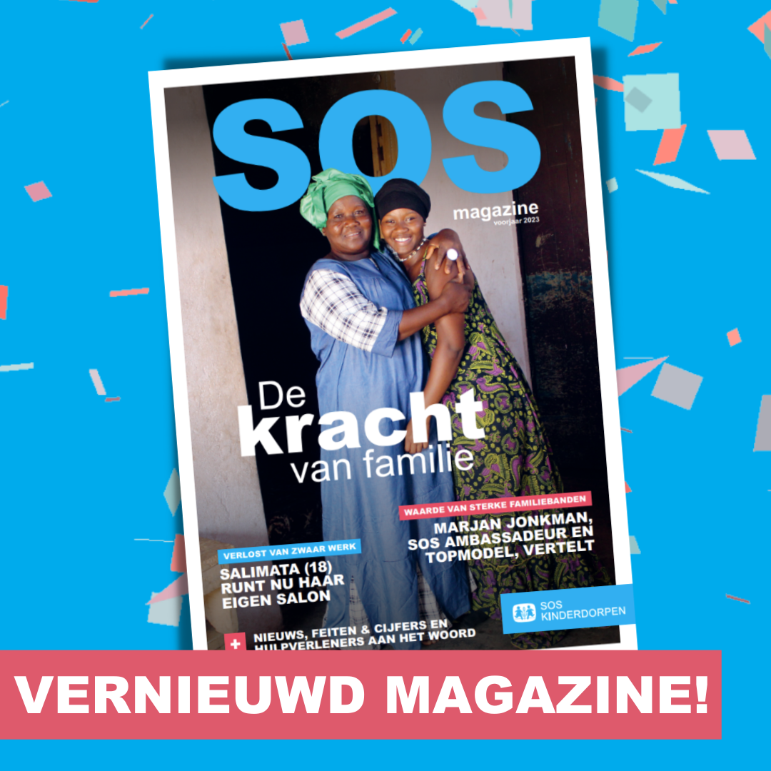 SOS Magazine in nieuw jasje - SOS Kinderdorpen