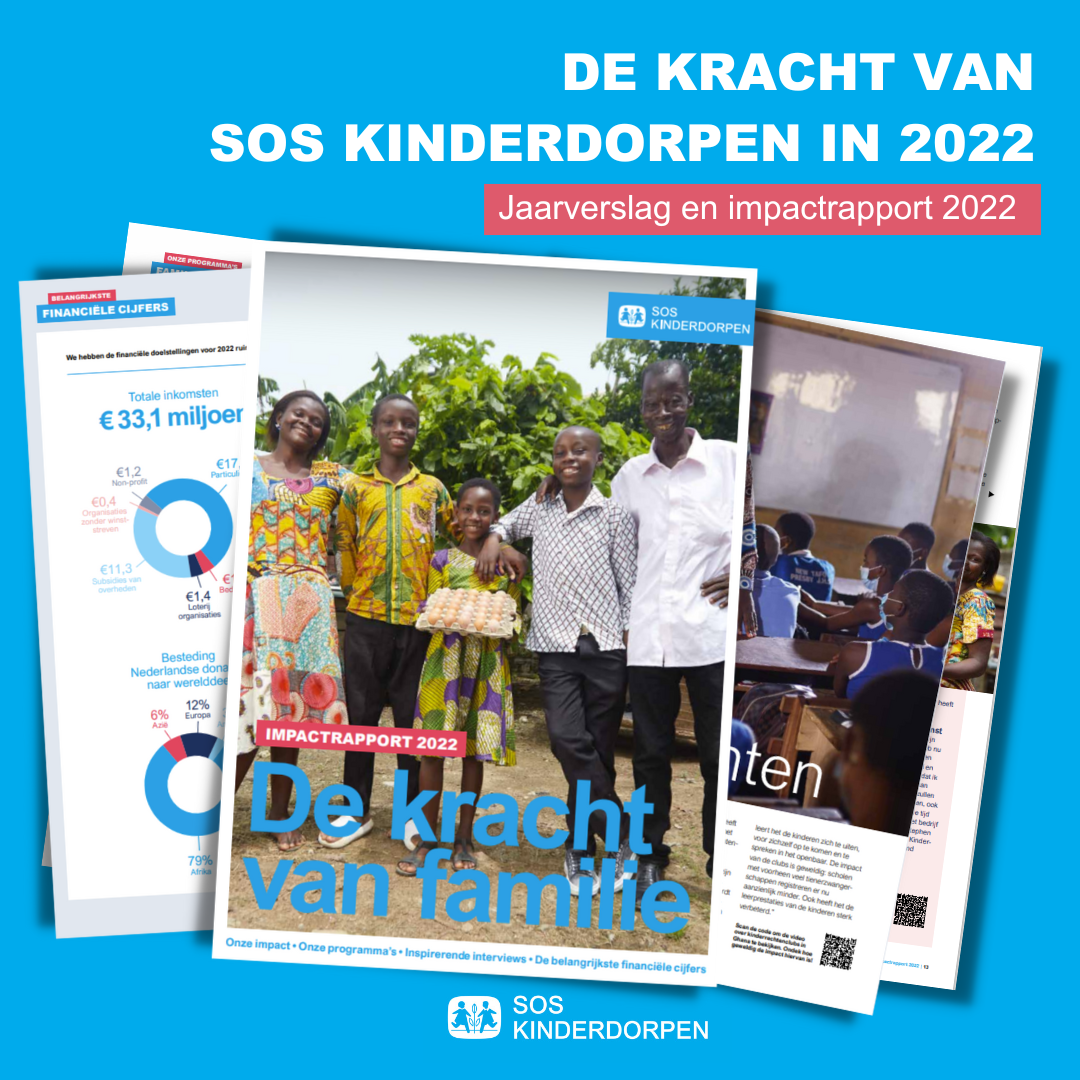 Jaarverslag 2022 gepubliceerd - SOS Kinderdorpen
